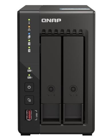 Serwer TS-253E-8G 2-bay desktop NAS Intel Celeron J6412 2GHz QNAP
